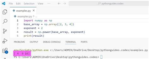 How To Use Exponential Functions In Python