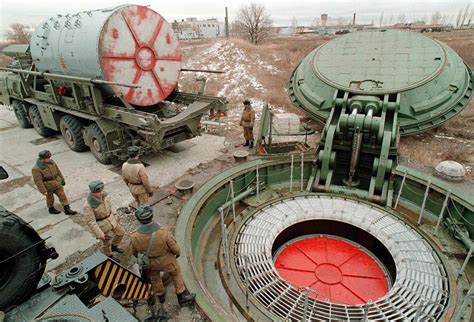 Pin on Russian SS-19 Warhead Loading