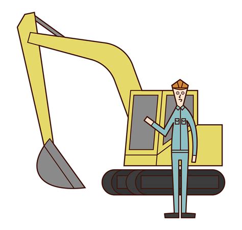 토목 노동자여성의 일러스트 Kukukeke쿠쿠케케