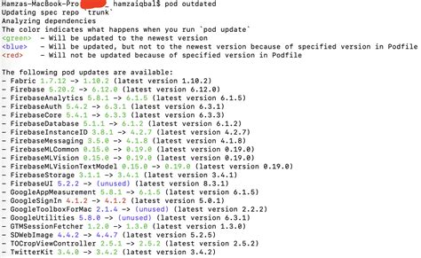 Ios Pod Not Been Updated Even Though It Shows An Update Available
