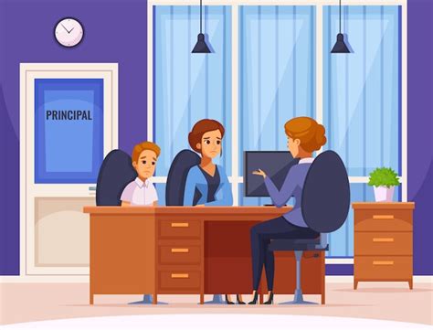 Vectores E Ilustraciones De Director Escuela Para Descargar Gratis