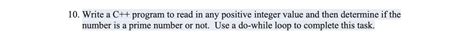 Solved Write A C Program To Read In Any Positive Chegg