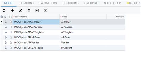 Creating A Line Level Report Bills Overview Acumatica Generic Inquiries Pivot Tables