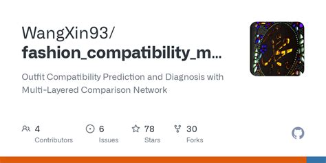 Github Wangxin93fashioncompatibilitymcn Outfit Compatibility Prediction And Diagnosis With