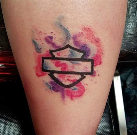 Girly Harley Davidson Tattoos
