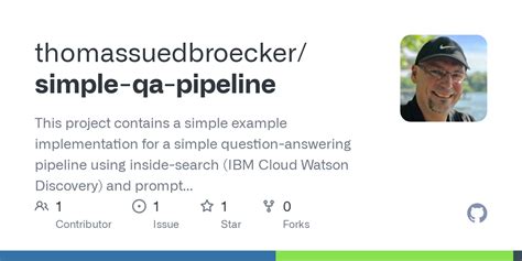 Github Thomassuedbroeckersimple Qa Pipeline This Project Contains A