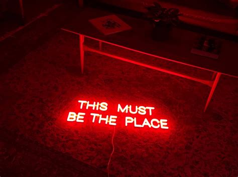 18 Fiery Red Neon Signs For An Intimate Evening