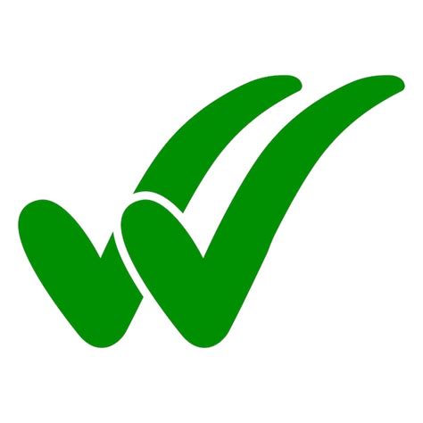 Double Check Icon Two Green Checkmarks Double Check Guarantee Premium