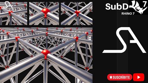 Sa Tutorial Parametric Rhinoceros Grasshopper Tutorial For Beginners Space Truss Youtube