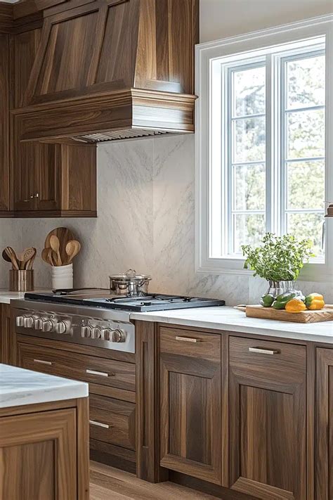 29 Walnut Kitchen Cabinets That Add Rich Depth To Any Space My