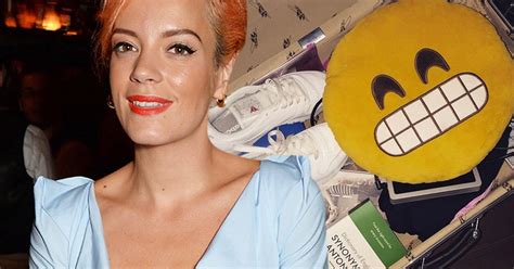 Lily Allen Posts Photo Of SEX TOY In Her Case As She Packs For Th Birthday Celebrations