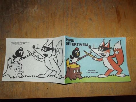 Pipin Detektivem Omalovánky Jaroslav Němeček Aukro