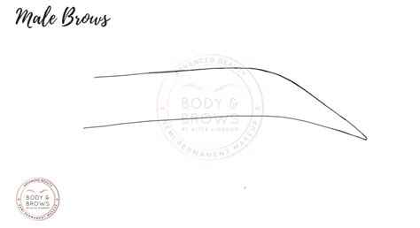 Mens Microblading Patterns Body And Brows By Alice Kingdom