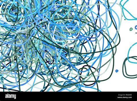 Abstract Geometric Background With Shape Of Motion Particle Or Random