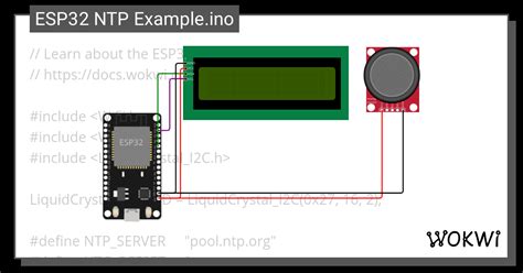 Esp32 Ntp Wokwi Esp32 Stm32 Arduino Simulator