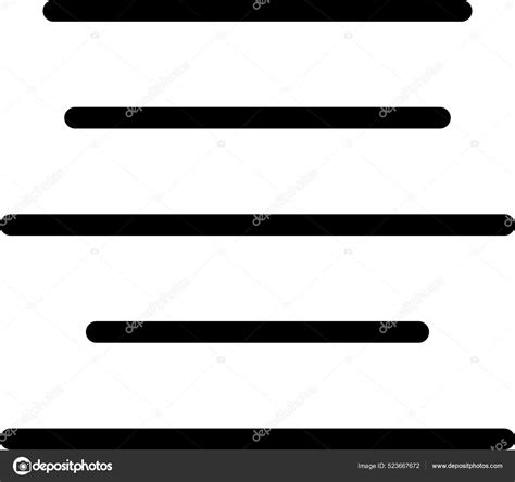 Align Alignment Center Icon Outline Style Stock Vector By ©iconfinder