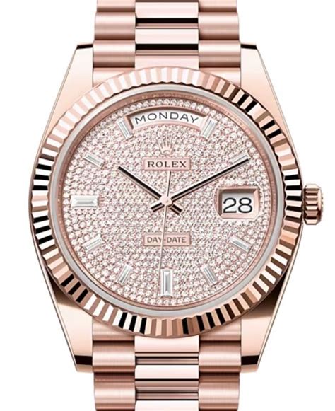 Rose Gold Rolex Diamonds