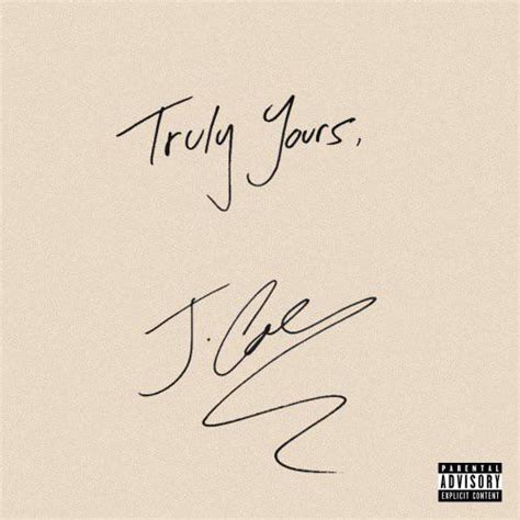 J Cole Truly Yours Tracklist Cole Really Blessed Us With These
