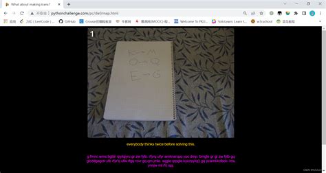 Python Challenge通关攻略及代码（第0至5关）pythonchallenge Csdn博客