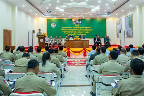 លោកឧត្តមសេនីយ៍ឯក ឌី វិជ្ជា ៖ គ្រប់មន្ត្រីត្រូវស្វែងរកចំណុចខ្លាំងចំណុចខ្សោយរបស់ខ្លួនឱ្យឃើញ