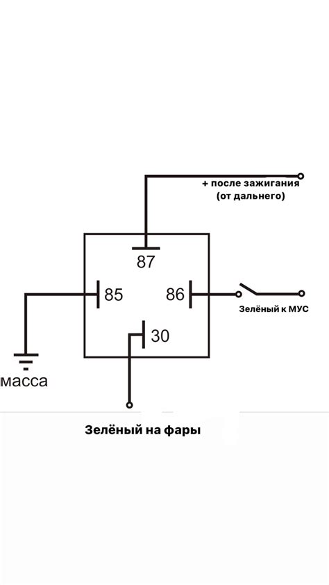 Ближний через реле — LADA Приора седан, 1,6 л., 2008 года | своими ...