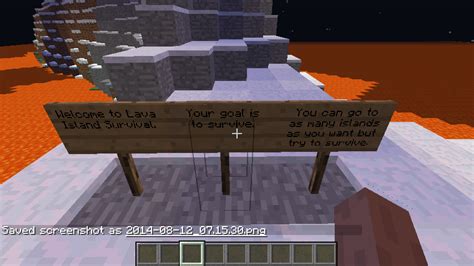 14w32d lava island survival maps mapping and modding java edition