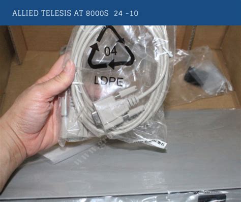 ALLIED TELESIS: AT 8000S / 24 Concentrador Swtich de red ethernet ...