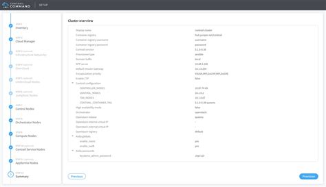 Installing A Contrail Cluster Using Contrail Command Contrail Networking Juniper Networks