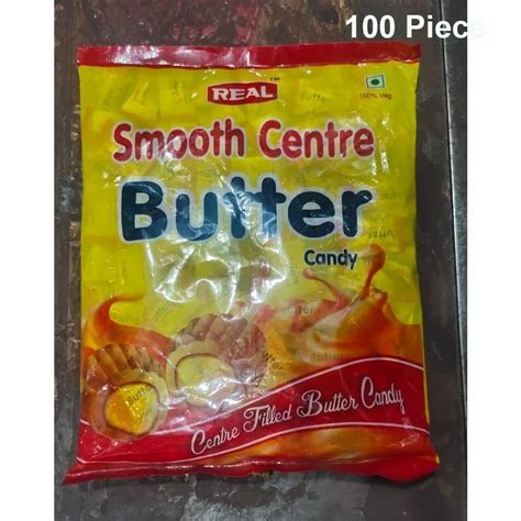 Brown Round 100 Piece Real Smooth Centre Butter Candy Packaging Type Packet At ₹ 45 Pack In