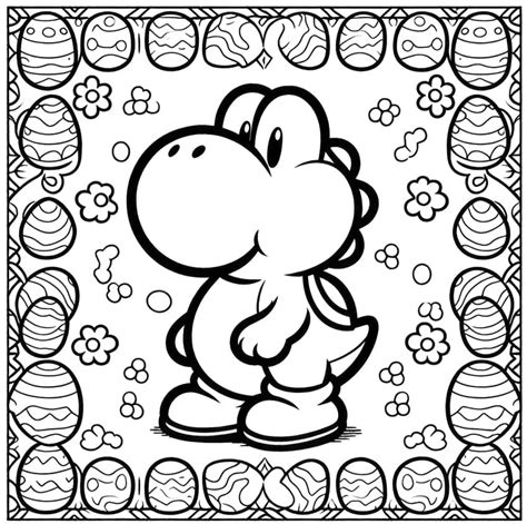 Super Mario World Coloring Pages 2025