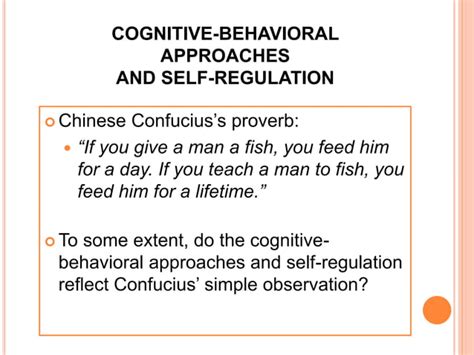 Ch 7behaviorial And Cogntive Approachespptx
