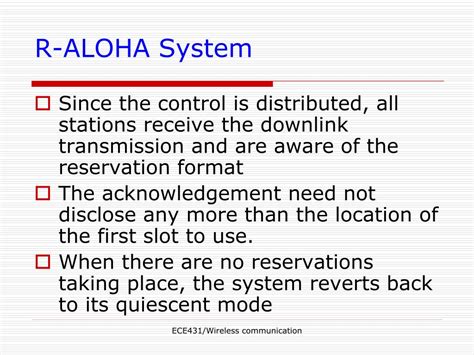 ppt aloha based wireless random access technique powerpoint