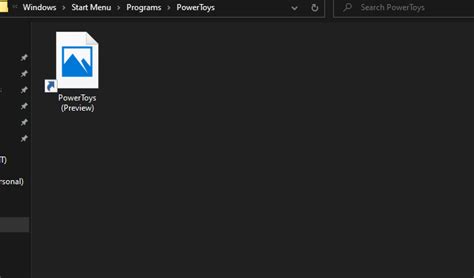 Powertoys Does Not Have A Startmenu Icon · Issue 1801 · Microsoft
