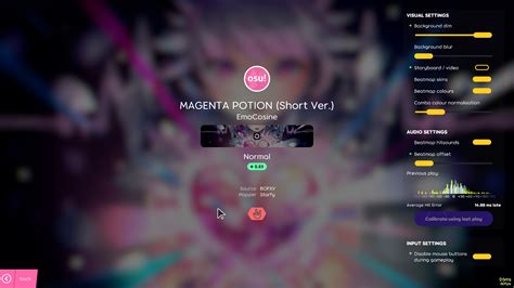 Randomly Stuck On Beatmap Selector Screenshots Are Not What I Saw · Issue 22780 · Ppyosu