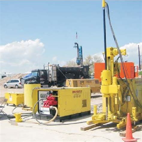 Jet Grouting Rod And Monitors Nozzles For All Three Common Jet