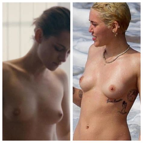 Boobs Battle Kristen Stewart Vs Miley Cyrus Rcelebbattles