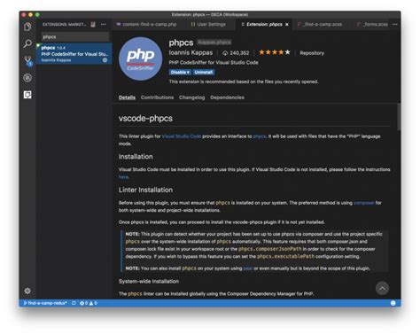 Utilisation Des Normes De Codage PHP Dans Visual Studio Code
