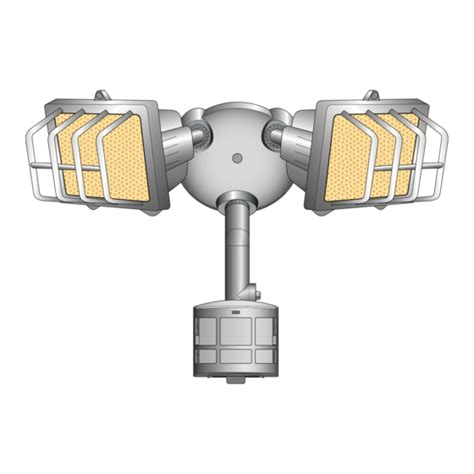 Utilitech Motion Sensing Halogen Security Light Ut 9260 Wh Owners Manual Pdf Download Manualslib