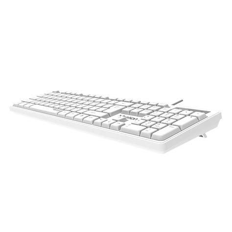 Usb Standard Wired Keyboard White Meetion