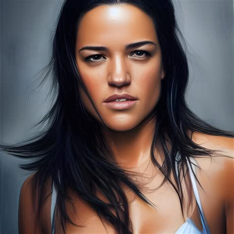 Michelle Rodriguez Cinenjambre Ai Art Collection By Elabuelokraken On
