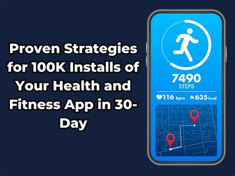 10 Proven Strategies For 100k Installs Of Your Health And Fitness App In 30 Days By App