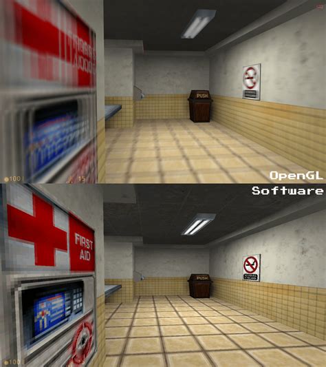 Question Weird Rendering Problem With Opengl In Hl1 Is There A Way To Fix This Rhalflife