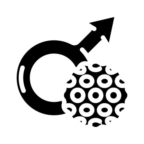 Sexually Transmitted Infections Glyph Icon Illustration 52023714 Vector