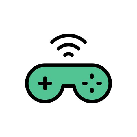 Game Controller Vector Stall Lineal Color Icon