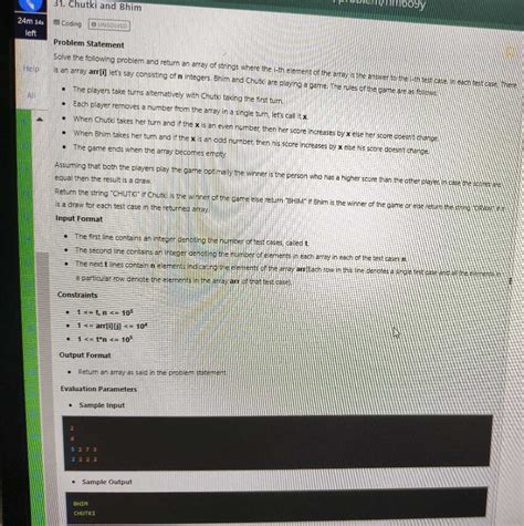 Solve The Following Problem And Return An Array Of Strings Where The I Th Element Of The Array