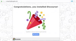 How To Install Discourse On Ubuntu ComputingForGeeks