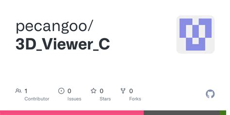 Github Pecangoo3dviewerc