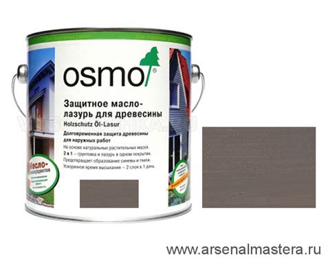 Защитное масло-лазурь для древесины для наружных работ OSMO Holzschutz ...