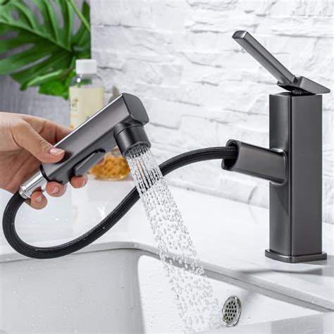 Mezcladora Lavabo Grifo Monomando Para Lavabo De Baño Grifo Frío Y