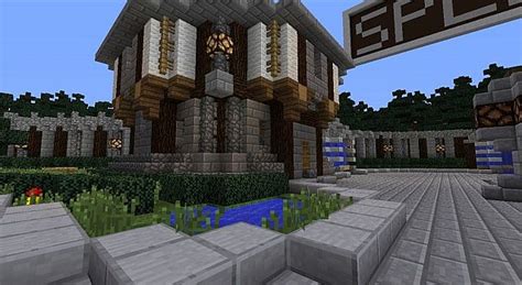 spawn hub minecraft project